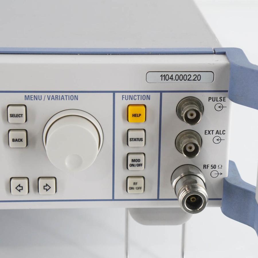 [DW]USED 8日保証 Rohde & Schwarz SMR 20 SMR20 1104.0002.20 SIGNAL ...