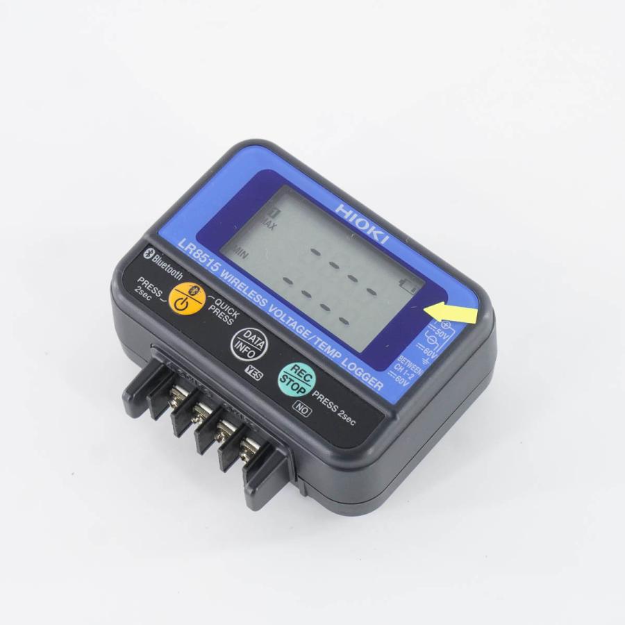 [DW]USED 8日保証 HIOKI LR8515 WIRELESS VOLTAGE/TEMP LOGGER ワイヤレス電圧 熱電対ロガー ...