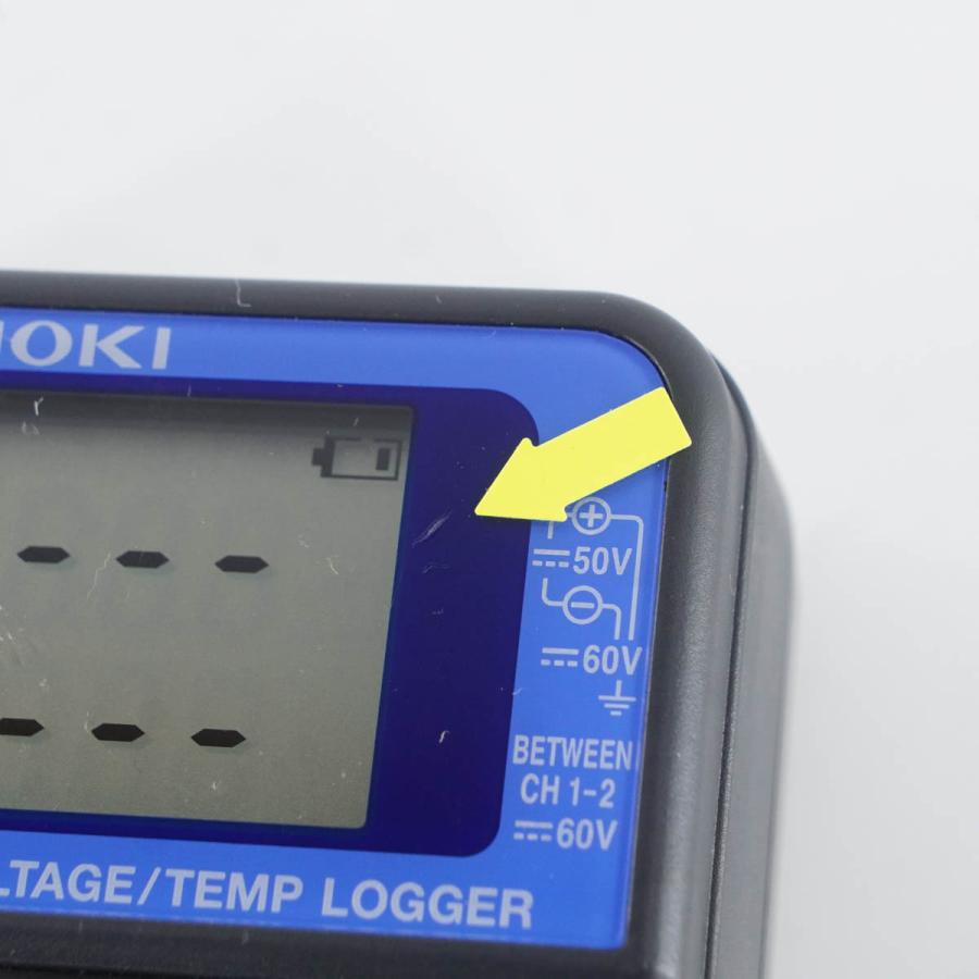 [DW]USED 8日保証 HIOKI LR8515 WIRELESS VOLTAGE/TEMP LOGGER ワイヤレス電圧 熱電対ロガー ...