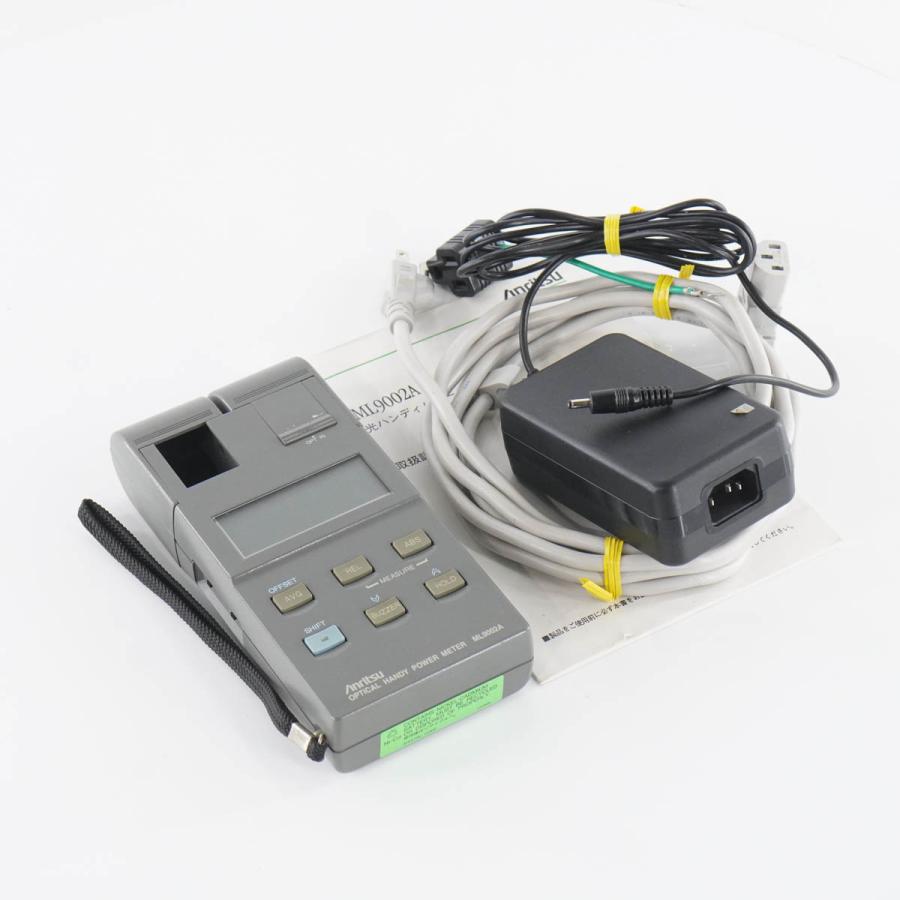 [JB]USED ジャンク Anritsu ML9002A OPTICAL HANDY POWER METER 光ハンディパワーメーター AC ...