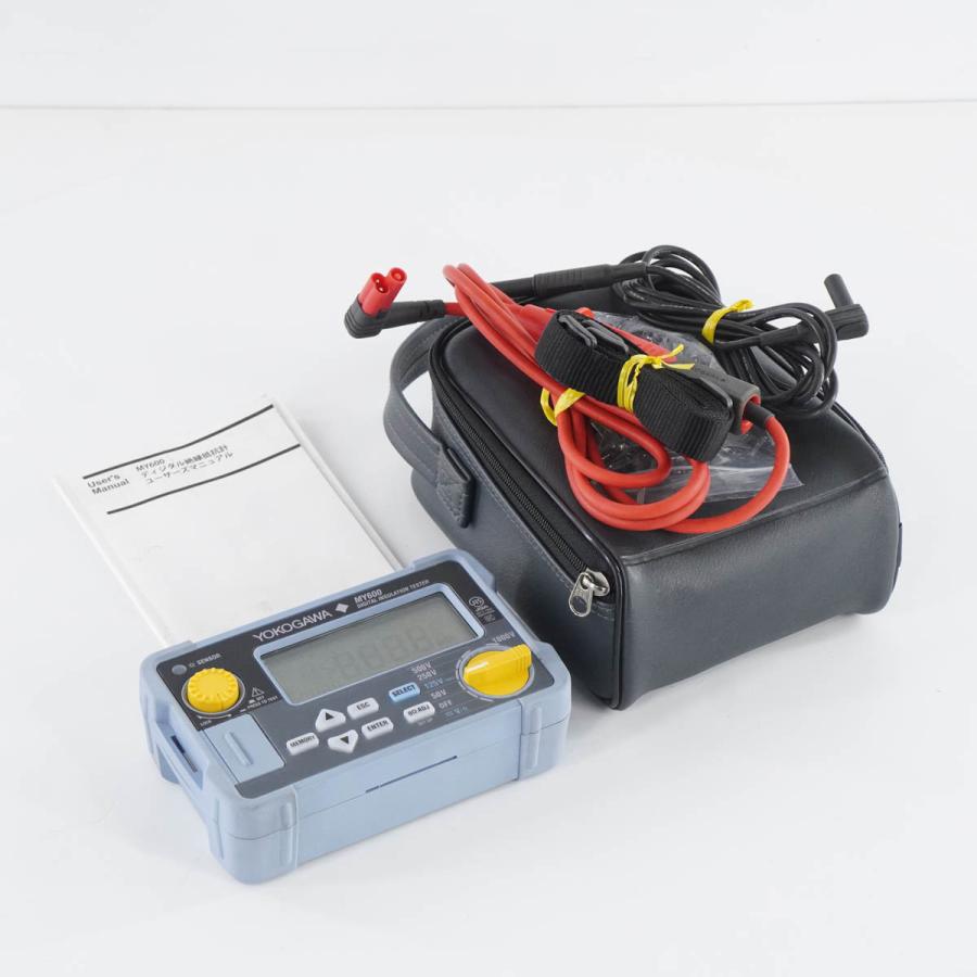 [JB]USED ジャンク YOKOGAWA MY600 DIGITAL INSULATION TESTER デジタル絶縁抵抗計 取扱説明書 ...