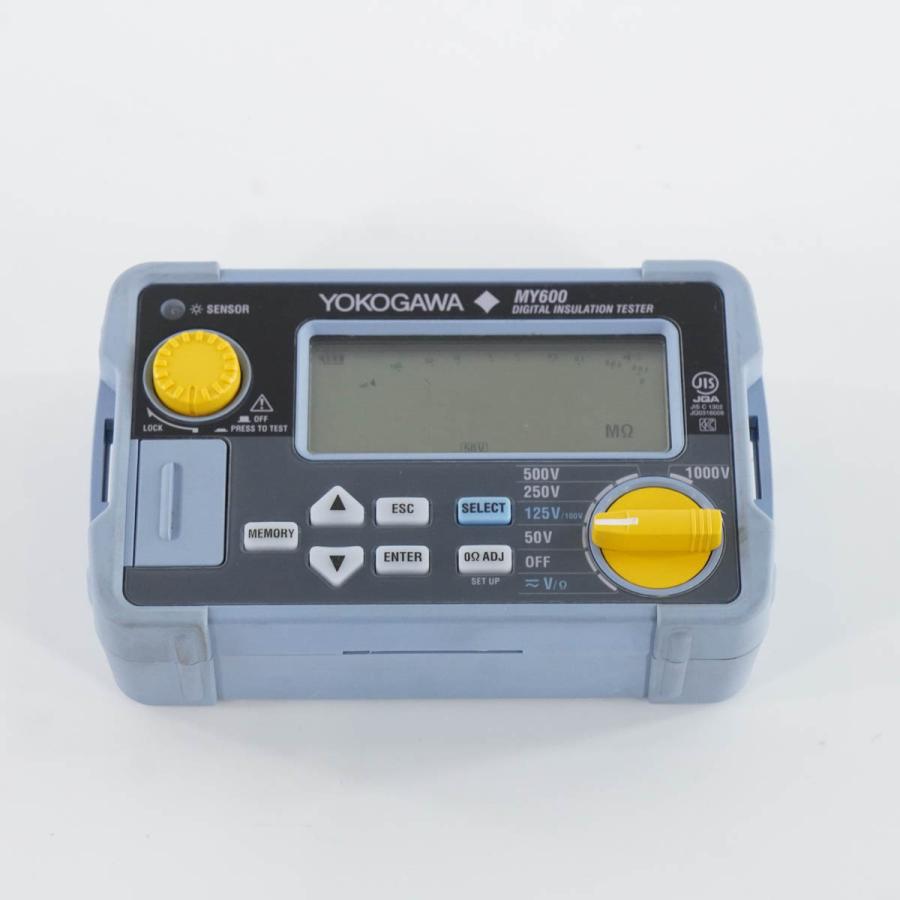 [JB]USED ジャンク YOKOGAWA MY600 DIGITAL INSULATION TESTER デジタル絶縁抵抗計 取扱説明書 ...