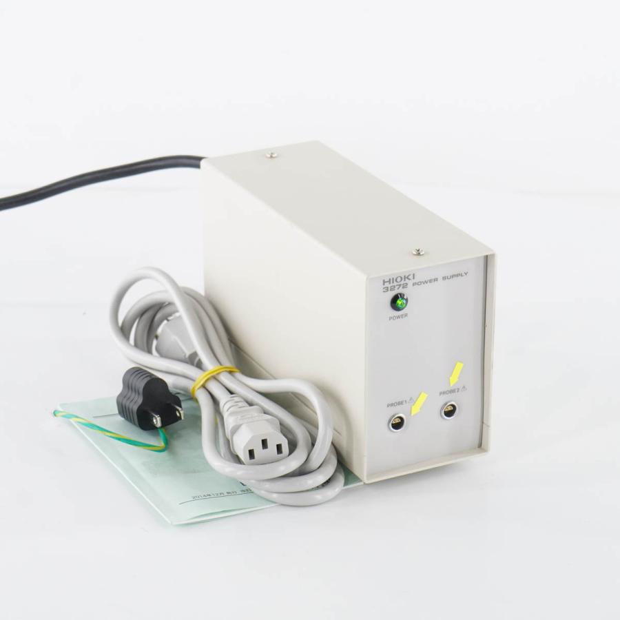 [DW]USED 8日保証 HIOKI 3272 PROBE POWER SUPPLY プローブ用電源 パワーサプライ 電源コード 取扱説明書 ...