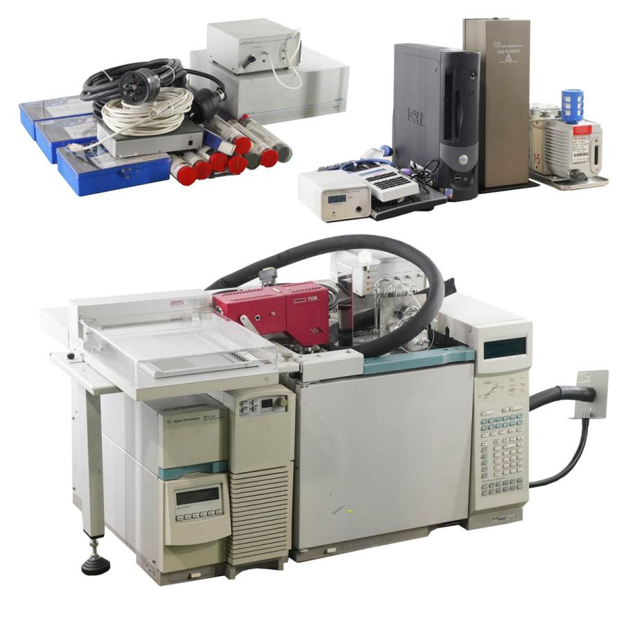 [DW]USED 8日保証 セット Agilent 6890N 5973 inert G1530N Gas Chromatograph GC ...