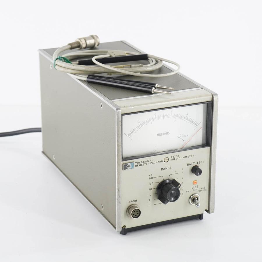 [DW]USED 8日保証 YHP 4328A MILLIOHMMETER ミリオームメーター [05683-0025] : ソクラボショップ ...