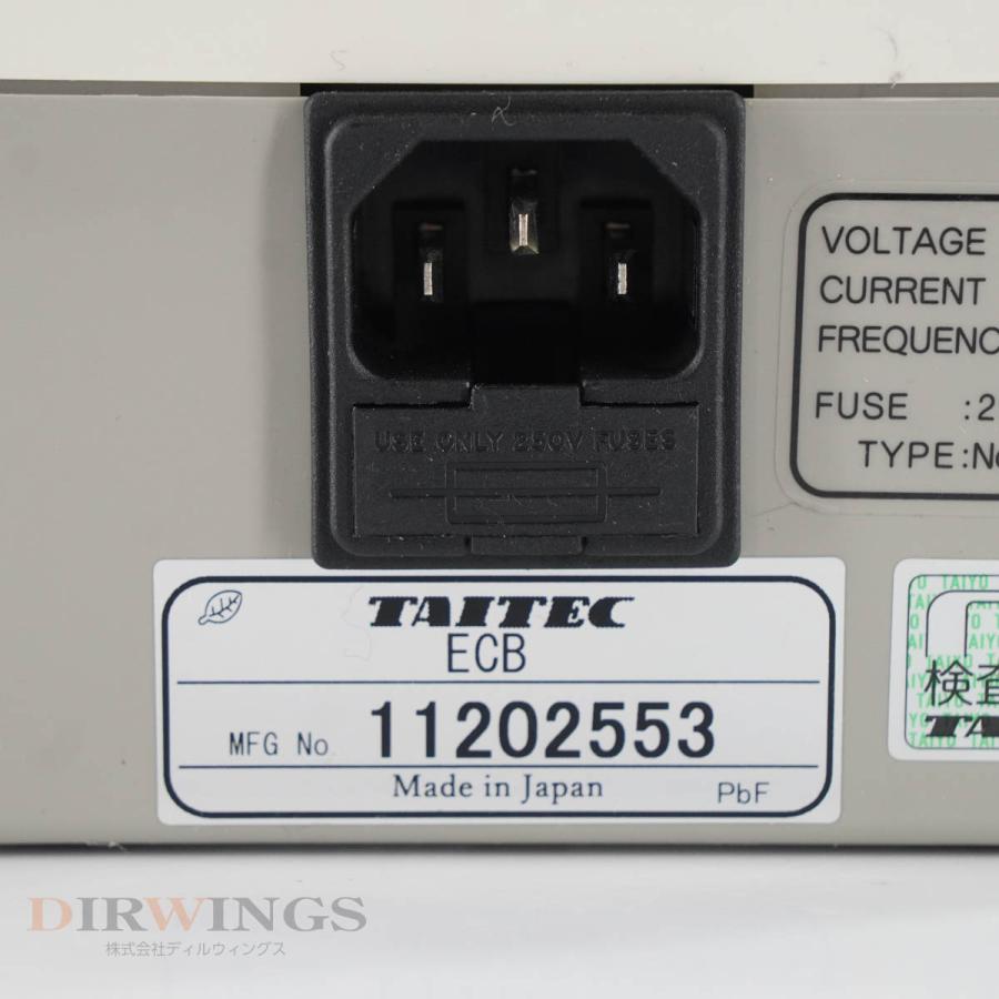[DW]USED 8日保証 2台入荷 TAITEC ECB e-CoolingBucket Electronic cooling system ミニ恒温槽 +3℃〜+20℃ 電源コード ...