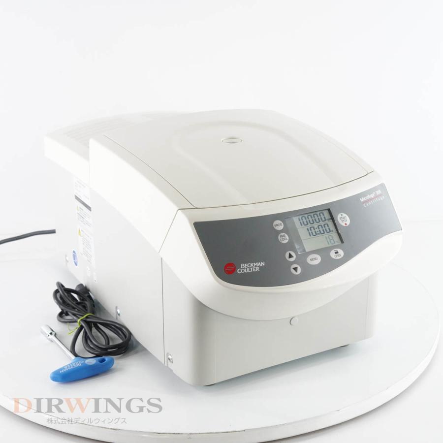 [DW]USED 8日保証 BECKMAN COULTER Microfuge 20R Centrifuge 卓上型高速冷却遠心機 電源コード ...