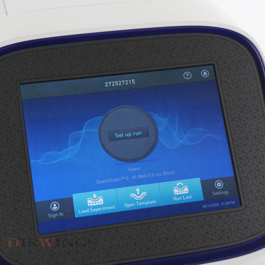 [DW]USED 8日保証 Thermo Fisher QS5-96S QuantStudio 5 Applied Biosystems ...