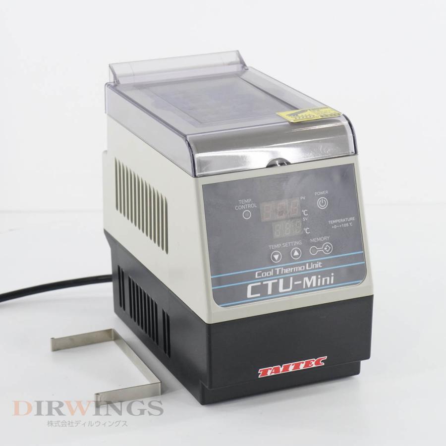 [DW]USED 8日保証 TAITEC CTU-Mini Cool Thermo Unit アルミブロック恒温槽 クールサーモユニット ...