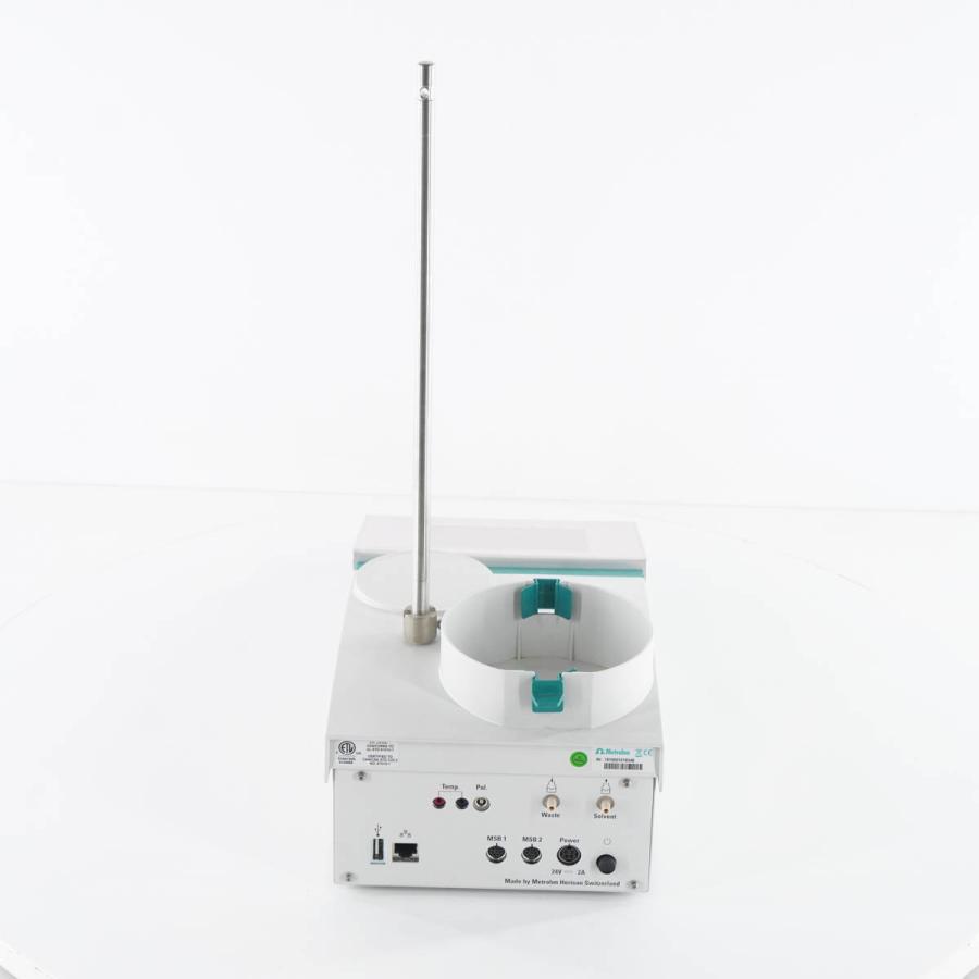 [DW]USED 8日保証 Metrohm 915 KF Ti-Touch カールフィッシャー水分計 Titrator 滴定装置 AC ...