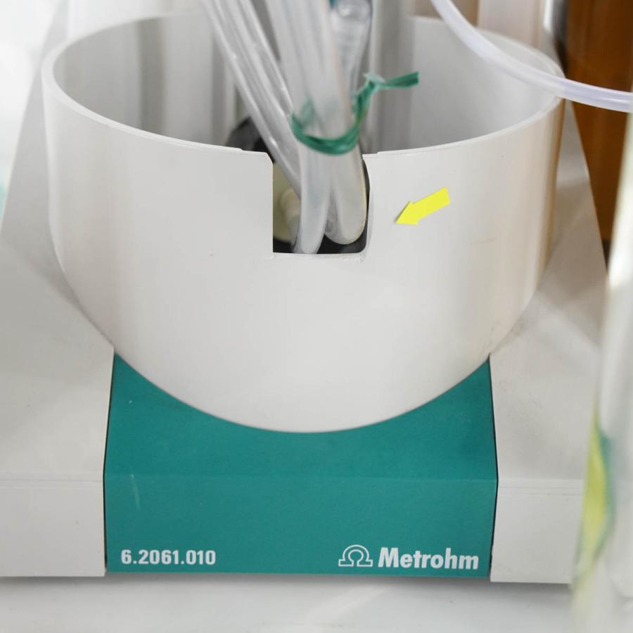 [DW]USED 8日保証 Metrohm 915 KF Ti-Touch カールフィッシャー水分計 Titrator 滴定装置 AC ...