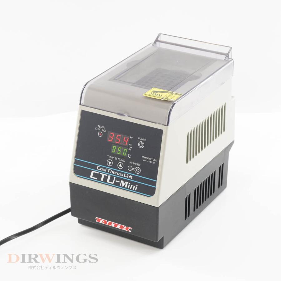 [DW]USED 8日保証 TAITEC CTU-Mini Cool Thermo Unit アルミブロック恒温槽 クールサーモユニット 電源コード [05691-0026] : ソクラボ ...