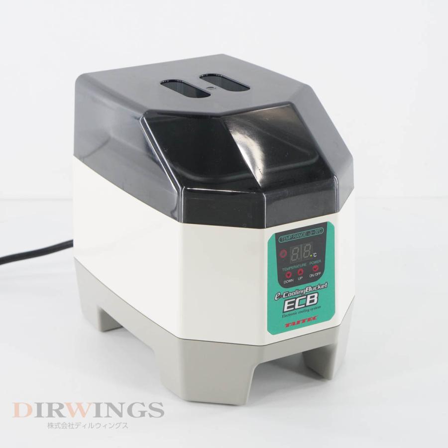 [DW]USED 8日保証 TAITEC ECB e-CoolingBucket Electronic cooling system ミニ恒温槽 +3℃〜+20℃ [05691-0028 ...