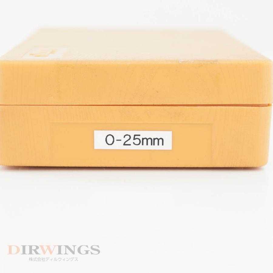 [DW]USED 8日保証 Mitutoyo Micrometer マイクロメーター 0-25mm 0.01mm [05708-0010 ...