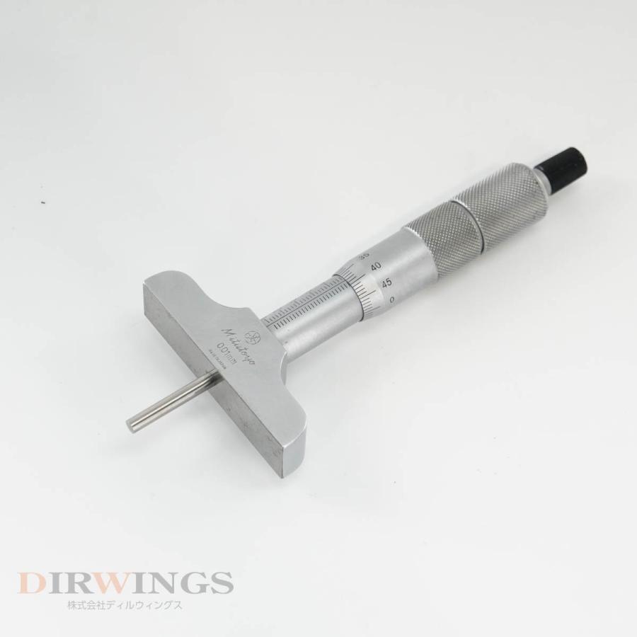 [DW]USED 8日保証 Mitutoyo DMC60-100？ DMC60-50？ ？ 129-111？ Depth Micrometer ...