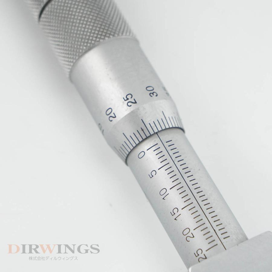 [DW]USED 8日保証 Mitutoyo Depth Micrometer デプスマイクロメーター 0-25mm 0.01mm 取扱説明書 ...