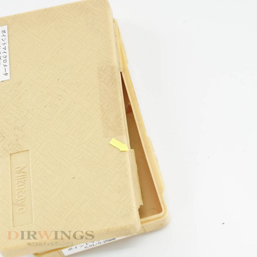 [DW]USED 8日保証 Mitutoyo Micrometer マイクロメーター 0-25mm 0.01mm [05708-0016 ...