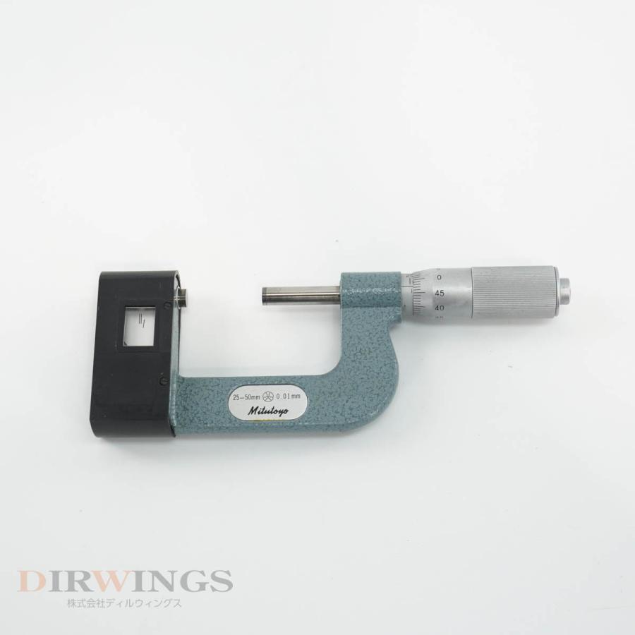 [DW]USED 8日保証 Mitutoyo BTM-50 227-102 Low Force Micrometer 低測定マイクロメーター ...