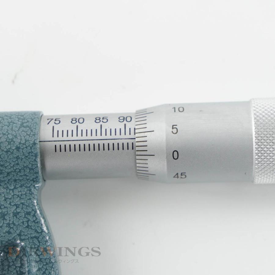 [DW]USED 8日保証 Mitutoyo BLM-100 122-104 Micrometer 直進式ブレードマイクロメーター 75 ...