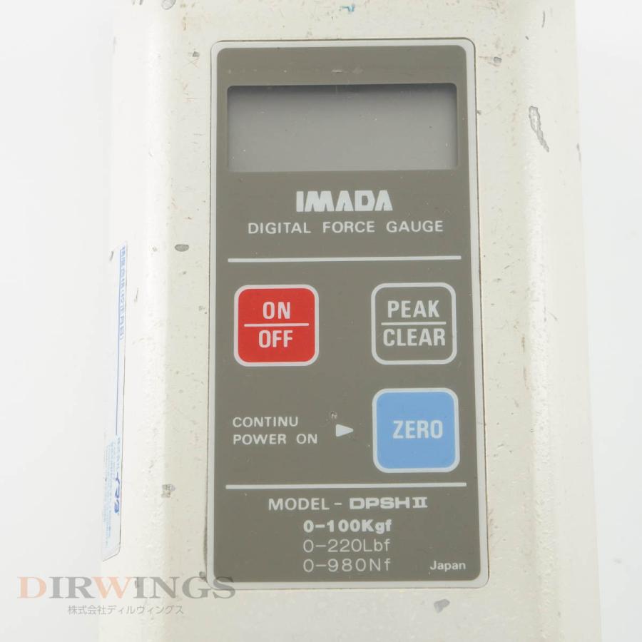 [DW]USED 8日保証 IMADA DPSHII DIGITAL FORCE GAUGE デジタルフォースゲージ [05708-0021 ...