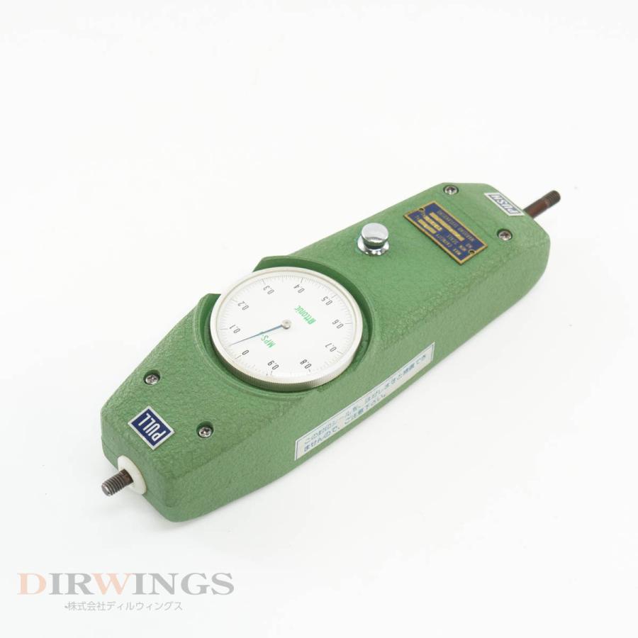 [DW]USED 8日保証 ATTONIC MPS-1 Push pull gauge プッシュプルゲージ 0.005/0~1kgf ...