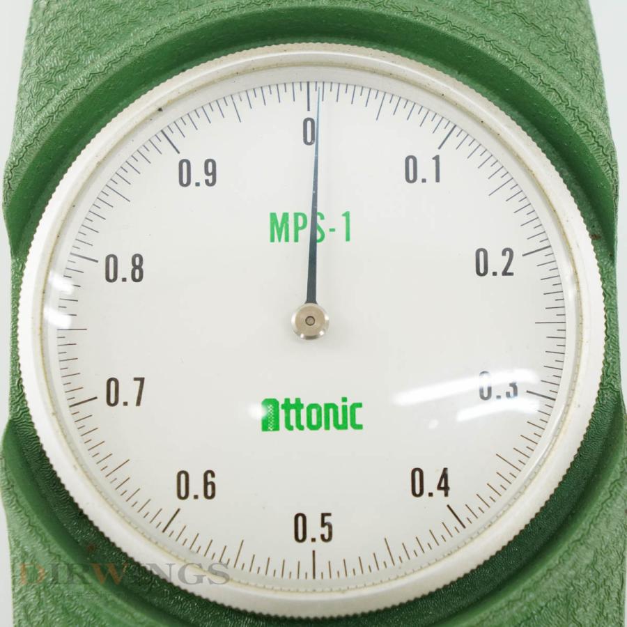 [DW]USED 8日保証 ATTONIC MPS-1 Push pull gauge プッシュプルゲージ 0.005/0~1kgf ...