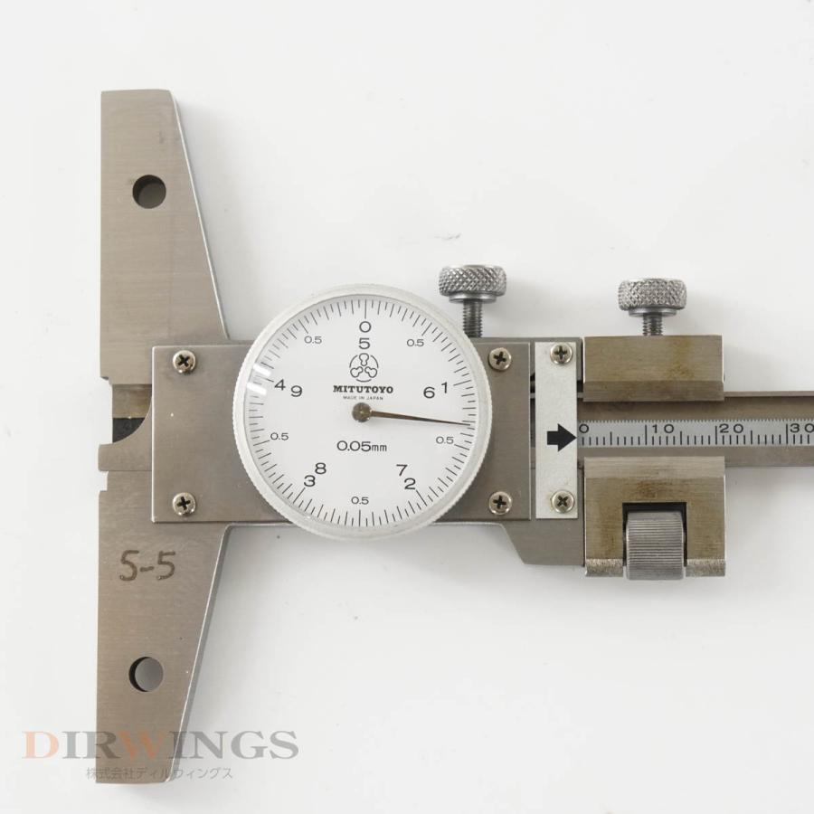 [JB]USED 保証なし セット Mitutoyo DMS60-25 Depth Caliper ダイヤル付きデプスノギス デプス ...
