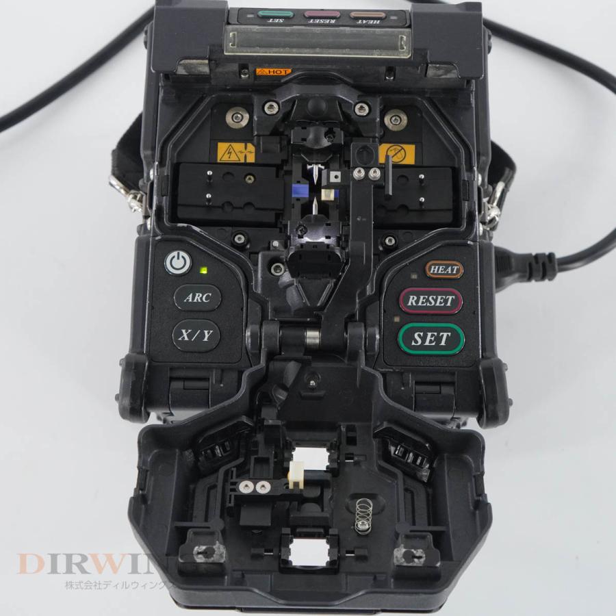[DW]USED 8日保証 全放電12595回 Fujikura FSM-60R 光ファイバ融着接続機 ARC FUSION SPLICER 電源コード ソフトウェア [05709-0015 ...