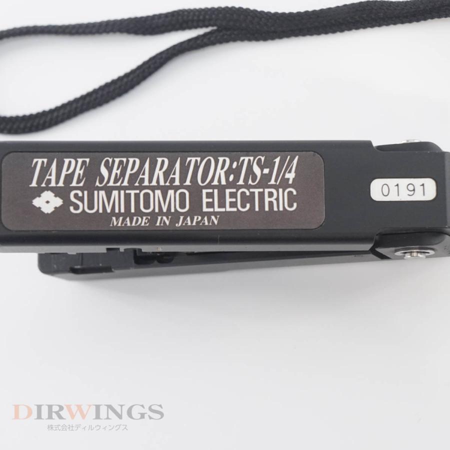 [DW]USED 8日保証 10台入荷 SUMITOMO ELECTRIC TS-1/4 住友電工 単心分離工具 光ファイバ 光ファイバー TAPE SEPARATOR 取...[05709 ...