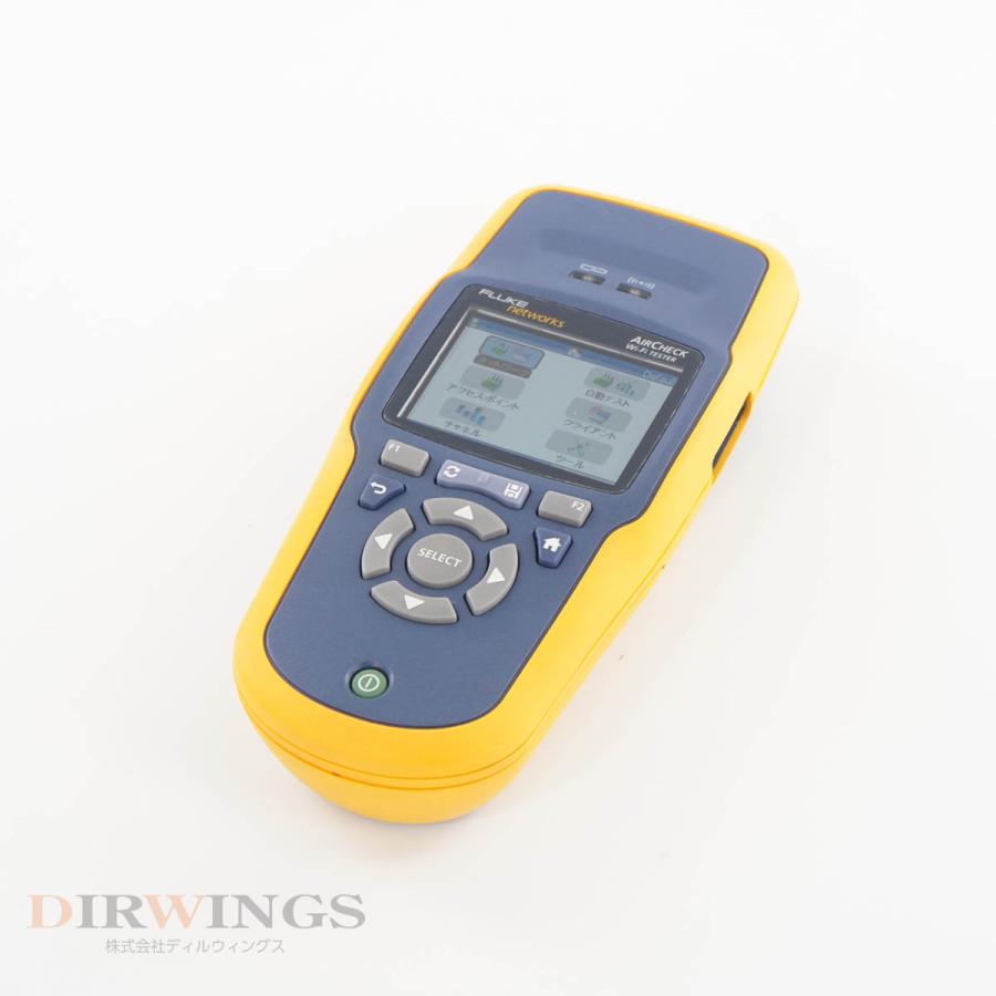 [DW]USED 8日保証 FLUKE AirCheck Wi-Fi TESTER Wi-Fiテスター ACアダプター 電源コード 取扱説明書 ...