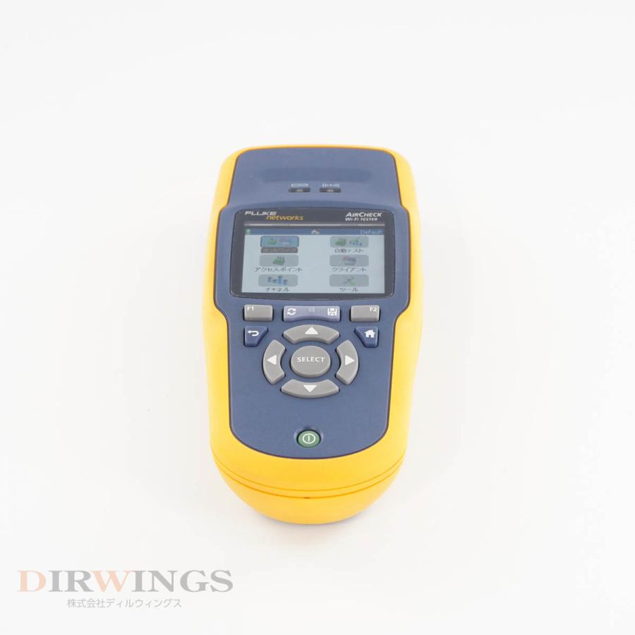 [DW]USED 8日保証 FLUKE AirCheck Wi-Fi TESTER Wi-Fiテスター ACアダプター 電源コード 取扱説明書 ...