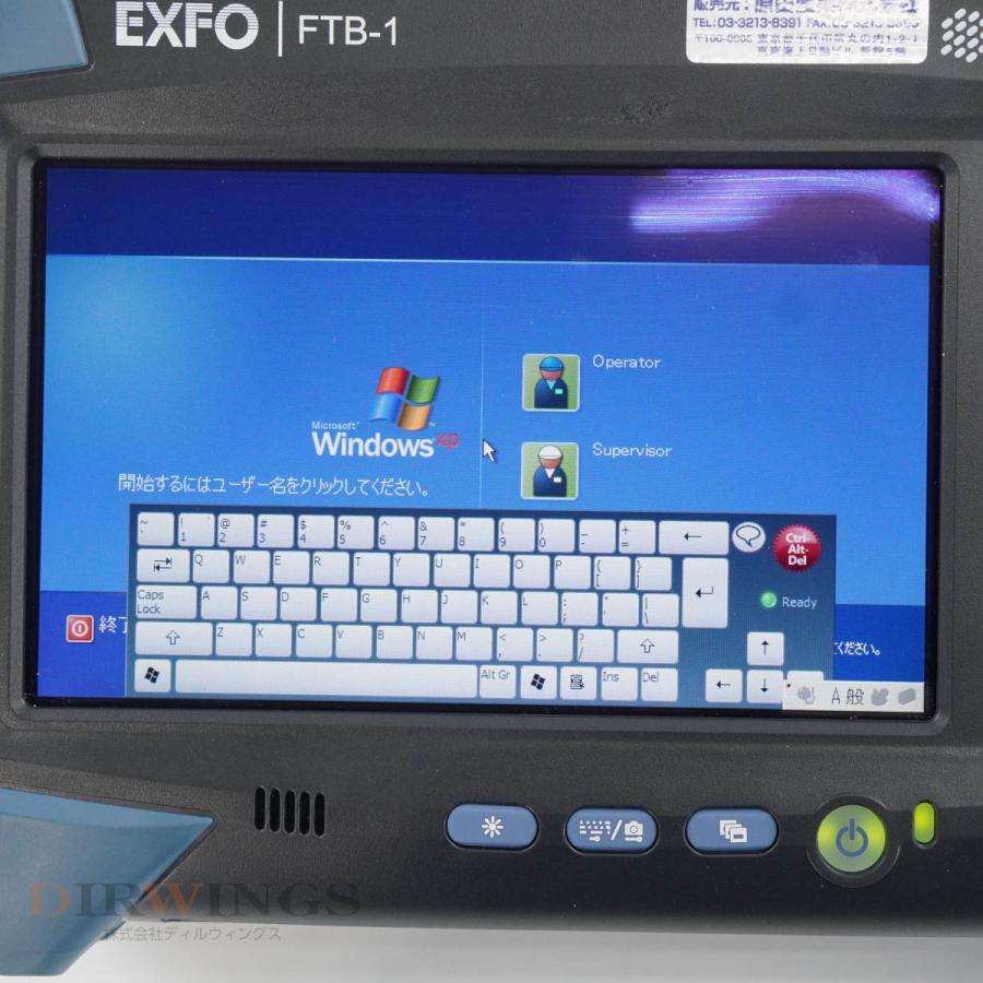 [DW]USED 8日保証 EXFO FTB-1 FTB-610 H FTB-1-S2-16G E OTDR ケーブル障害位置測定器 メタルケーブル故障位置探索器 ACア...[05709 ...