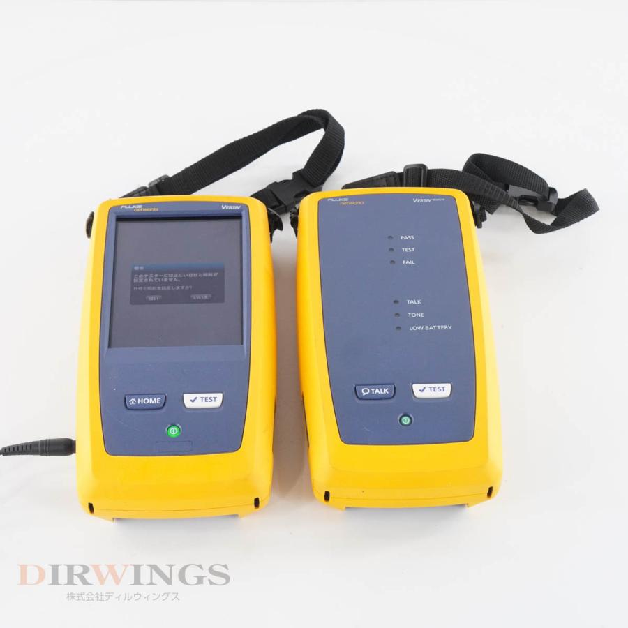 [DW]USED 8日保証 01/2022CAL FLUKE DSX-5000 VERSIV CableAnalyzer ケーブルアナライザー ...