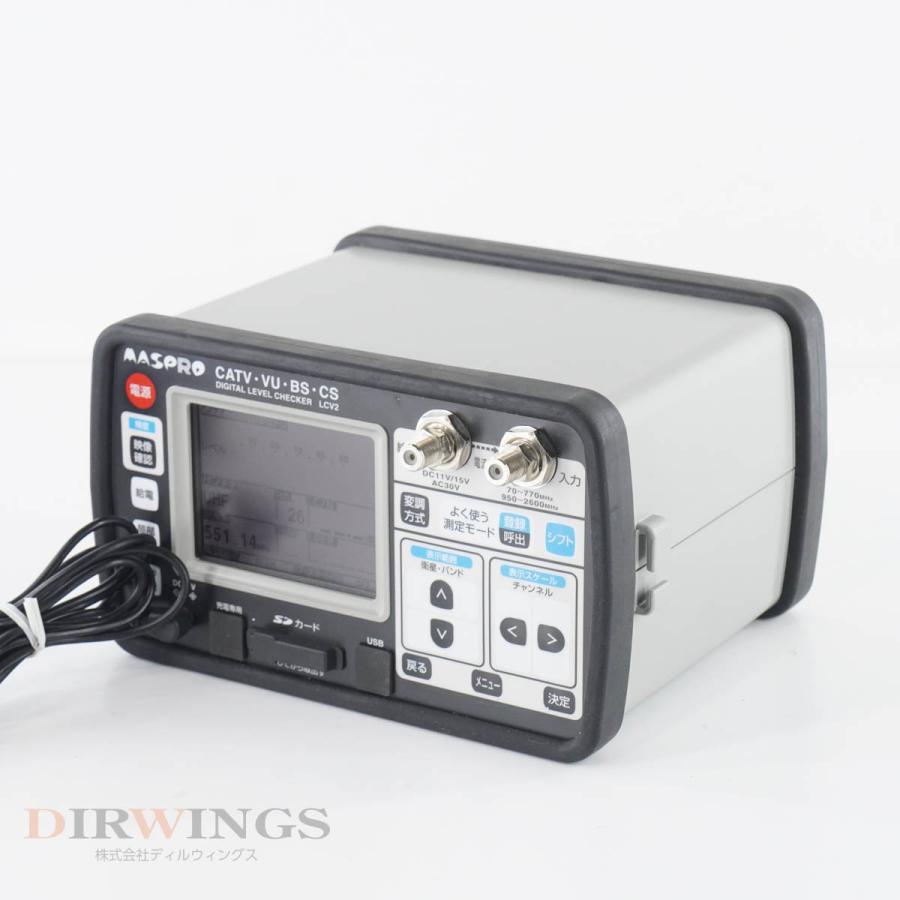[DW]USED 8日保証 MASPRO LCV2 DIGITAL LEVEL CHECKER デジタルレベルチェッカー NBC1720 ...