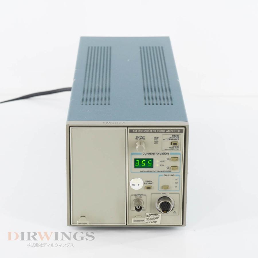 [JB]USED 保証なし Tektronix AM503B TM502A CURRENT PROBE AMPLIFIER カレントプローブ ...