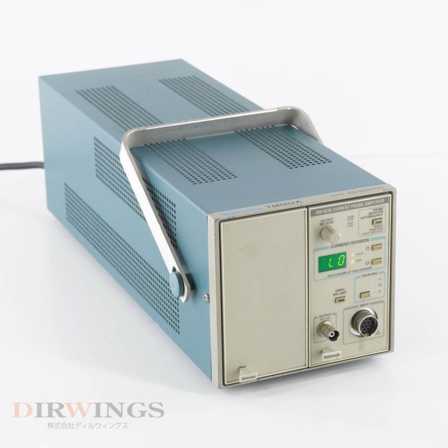 [JB]USED 保証なし Tektronix AM503B TM502A CURRENT PROBE AMPLIFIER カレントプローブ ...