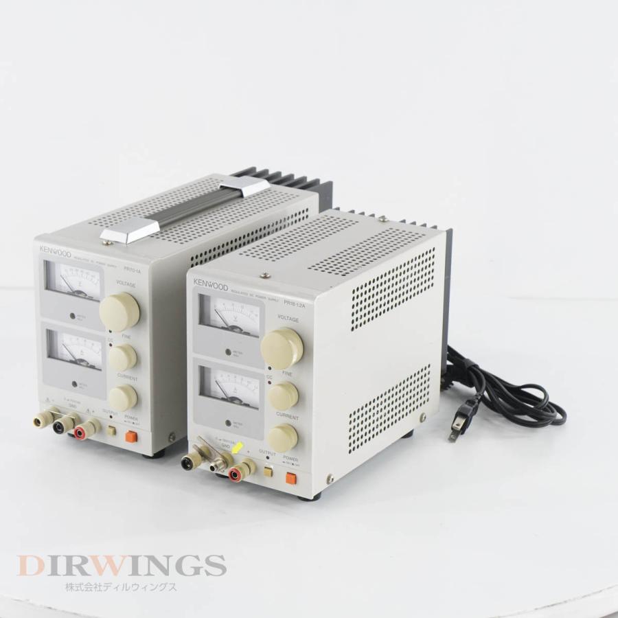[JB]USED 保証なし セット KENWOOD PR70-1A PR18-1.2A REGULATED DC POWER SUPPLY ...