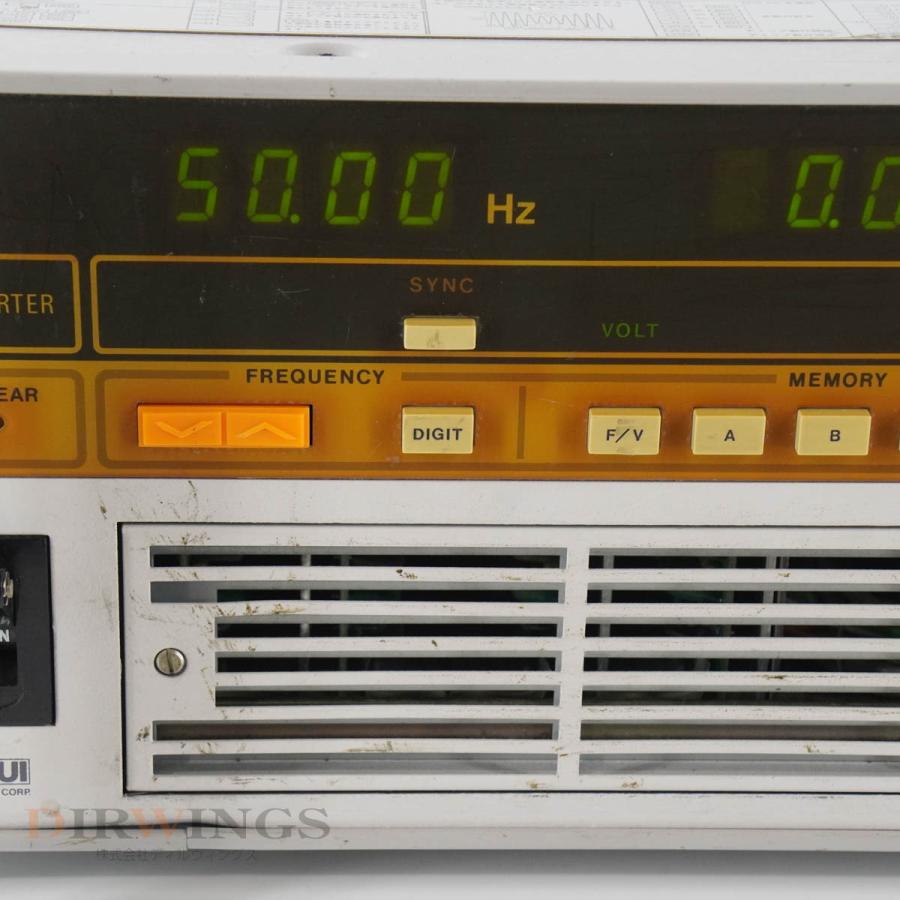 [DW]USED 8日保証 KIKUSUI PCR 500 PCR500 FREQUENCY CONVERTER 周波数コンバーター RC01 ...