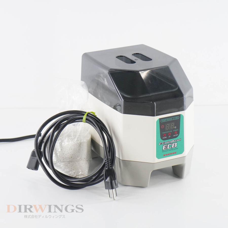 [DW]USED 8日保証 TAITEC ECB e-CoolingBucket Electronic cooling system ミニ恒温槽 +3℃〜+20℃ 電源コード [05724 ...