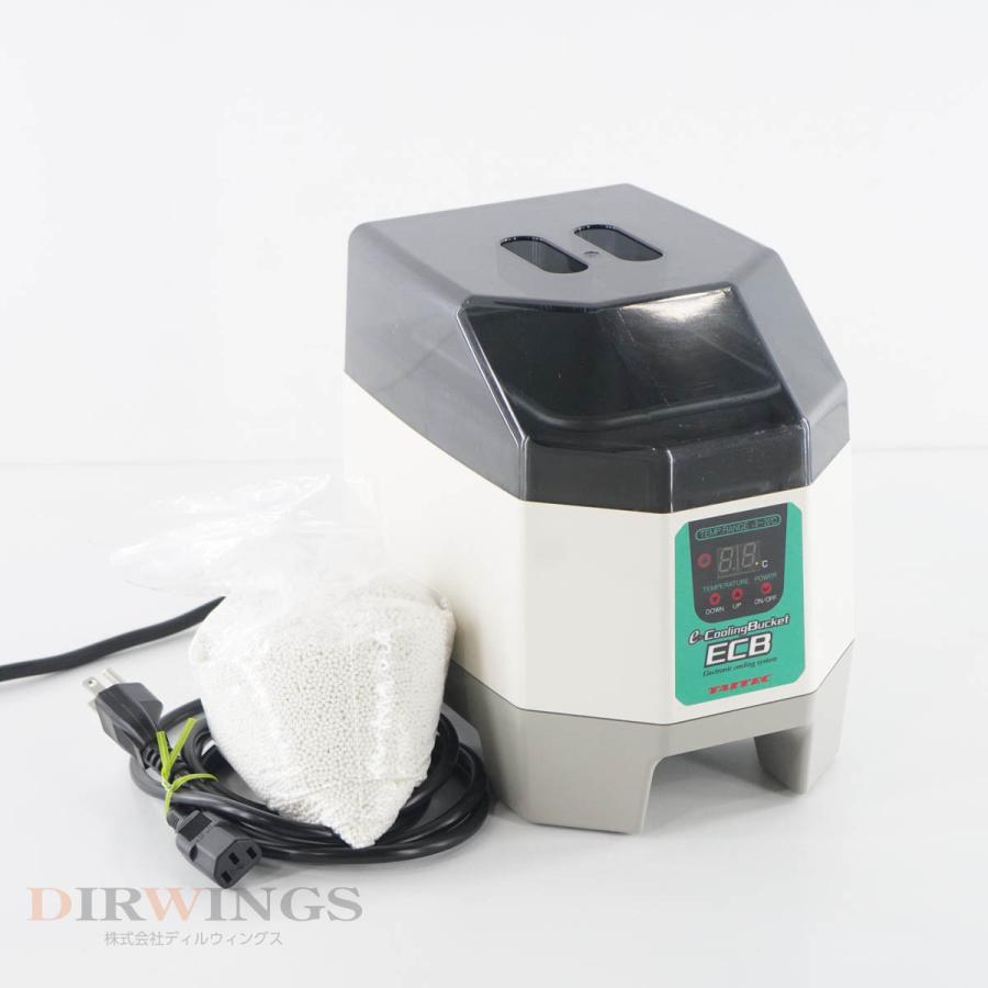 [DW]USED 8日保証 TAITEC ECB e-CoolingBucket Electronic cooling system ミニ恒温槽 +3℃〜+20℃ 電源コード [05724 ...