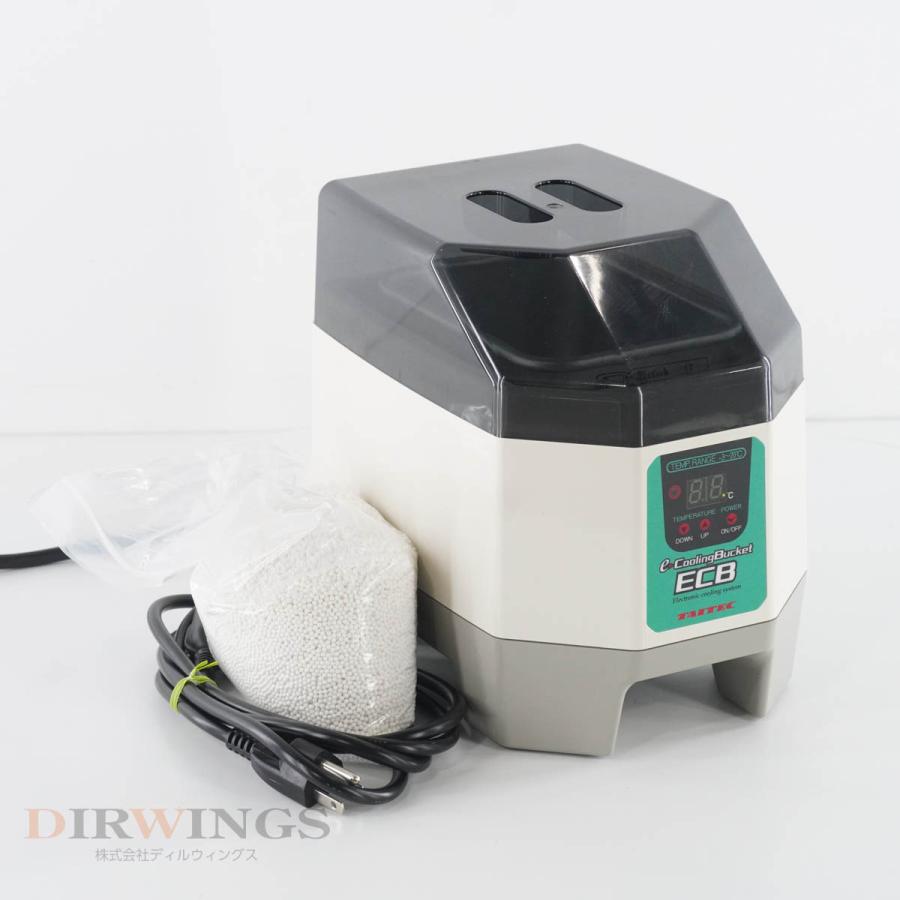 [DW]USED 8日保証 TAITEC ECB e-CoolingBucket Electronic cooling system ミニ恒温槽 +3℃〜+20℃ 電源コード [05724 ...