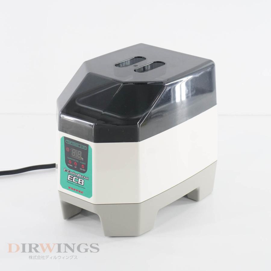 [DW]USED 8日保証 TAITEC ECB e-CoolingBucket Electronic cooling system ミニ恒温槽 +3℃〜+20℃ 電源コード [05724 ...