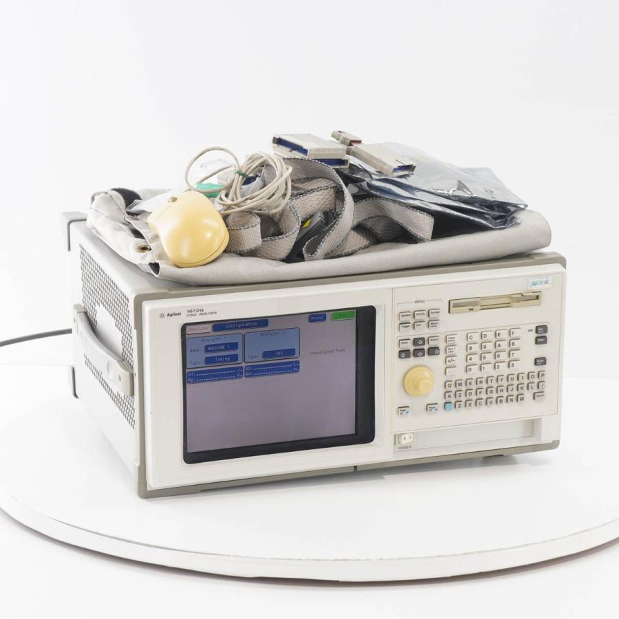 [DW]USED 8日保証 Agilent 1672G LOGIC ANALYZER ロジックアナライザー OPT 002 [05732 ...