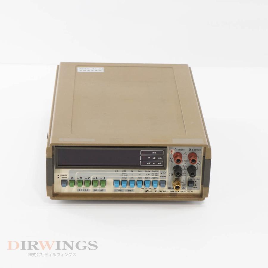 [JB]USED 保証なし IWATSU SC-7404 DIGITAL MULTIMETER デジタルマルチメーター [05732-0053 ...