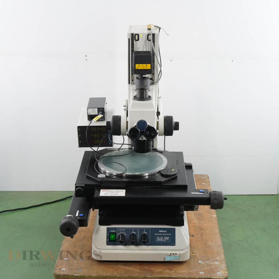 [JB]USED 保証なし Mitutoyo MF-A1720H 176-527-5 MEASURING MICROSCOPE 測定顕微鏡 ...
