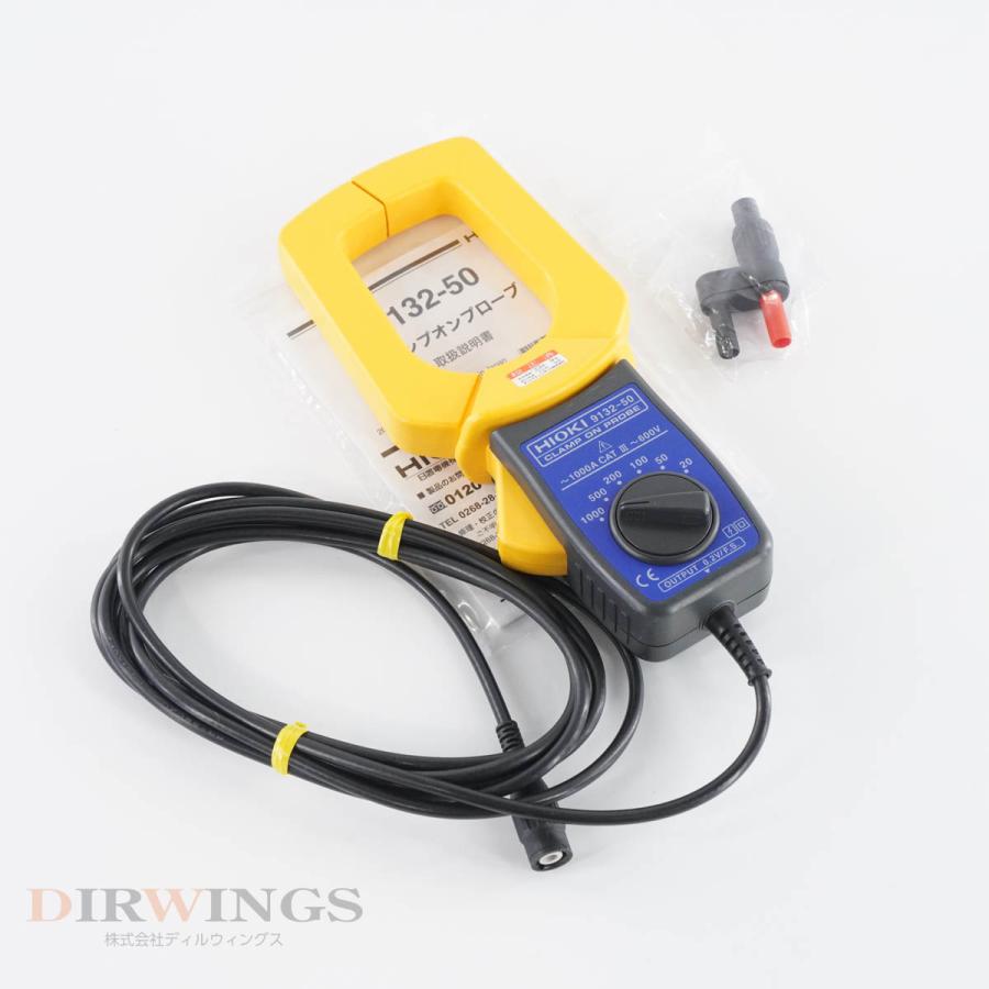 [DW]USED 8日保証 2台入荷 09/2022CAL HIOKI 9132-50 CLAMP ON PROBE クランプオンプローブ ...
