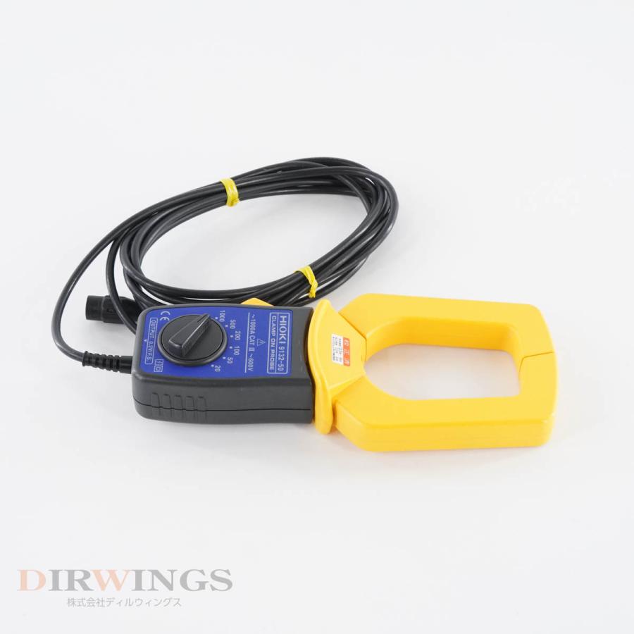 [DW]USED 8日保証 2台入荷 09/2022CAL HIOKI 9132-50 CLAMP ON PROBE クランプオンプローブ 取扱説明書 [05768-0143] :05768 ...