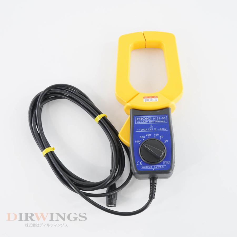 [DW]USED 8日保証 2台入荷 09/2022CAL HIOKI 9132-50 CLAMP ON PROBE クランプオンプローブ ...