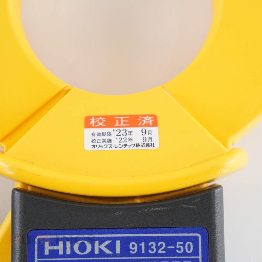 [DW]USED 8日保証 2台入荷 09/2022CAL HIOKI 9132-50 CLAMP ON PROBE クランプオンプローブ ...