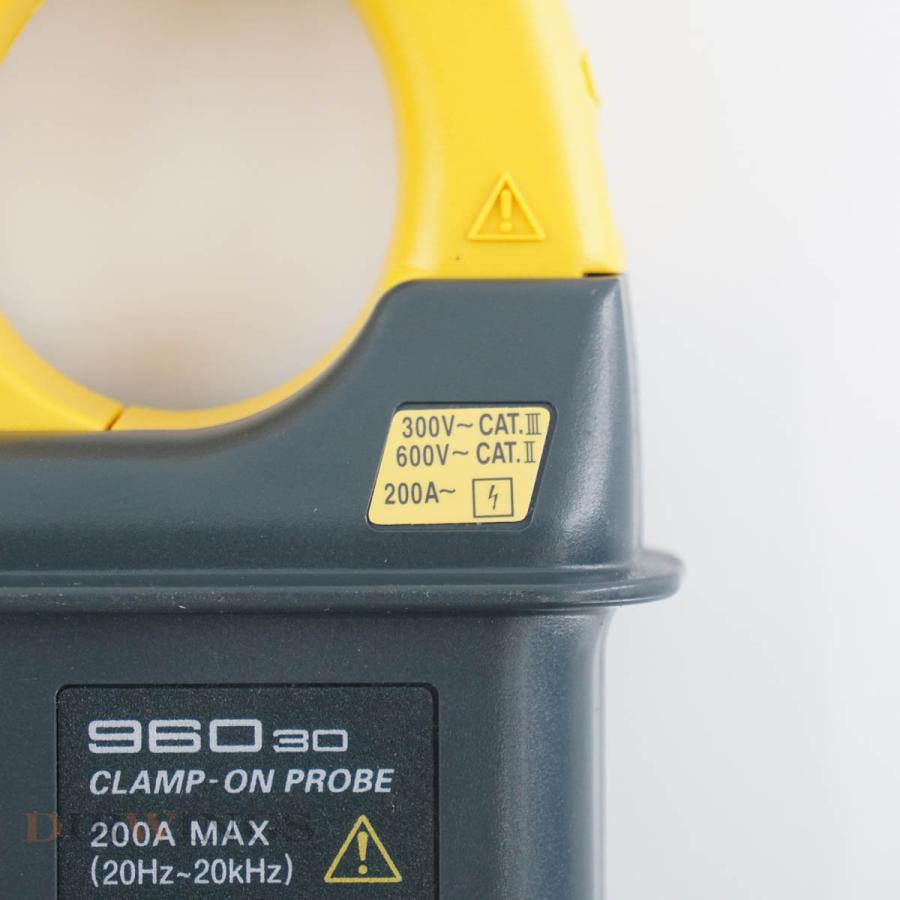 [DW]USED 8日保証 2台入荷 06/2023CAL YOKOGAWA 96030 CLAMP-ON PROBE クランプオンプローブ ...